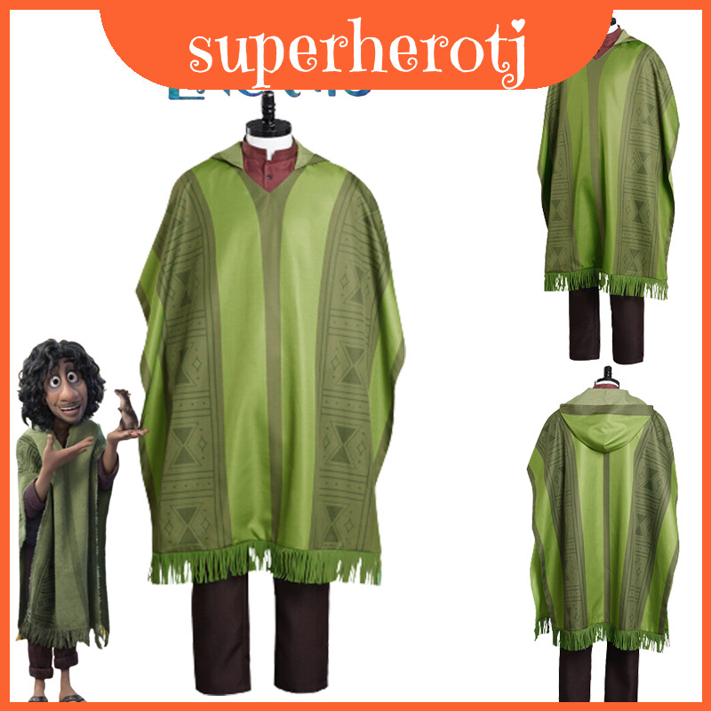 And Colorful Unique Encanto Bruno Costume Perfect For Cosplay And ...