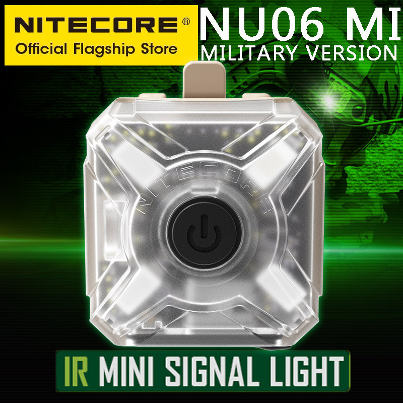 NITECORE NU06 MI IR MINI Signal Light Four Source LED USB-C ...