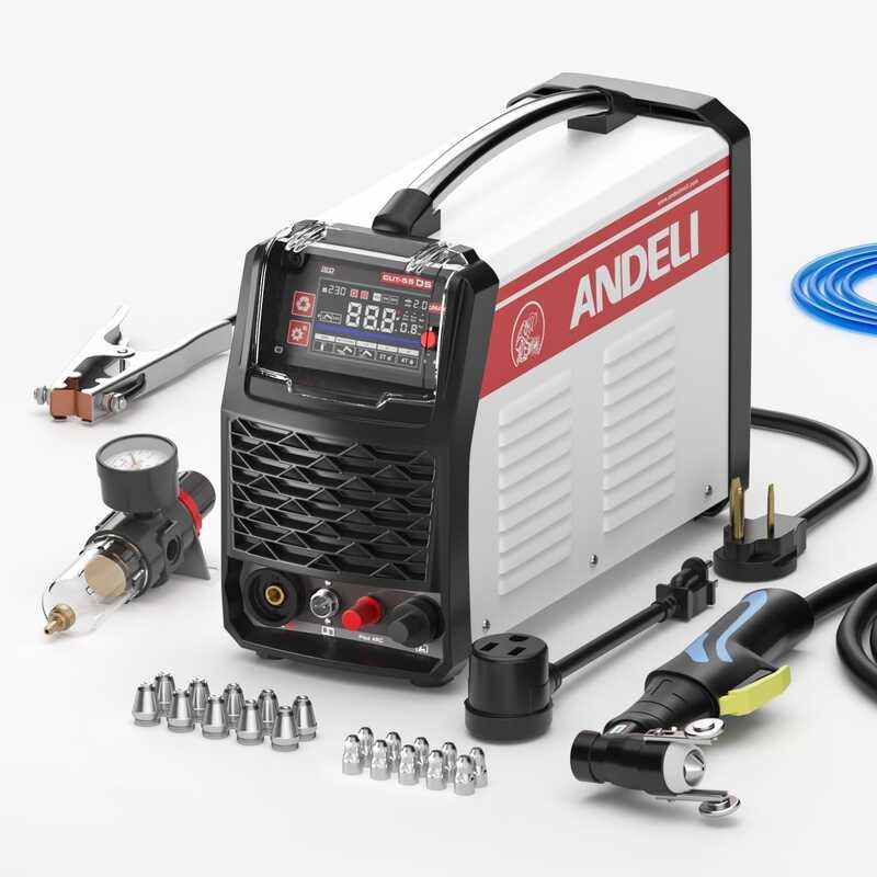 cutting ANDELI plasma machine, 50Amps non touch pilot arc air plasma ...
