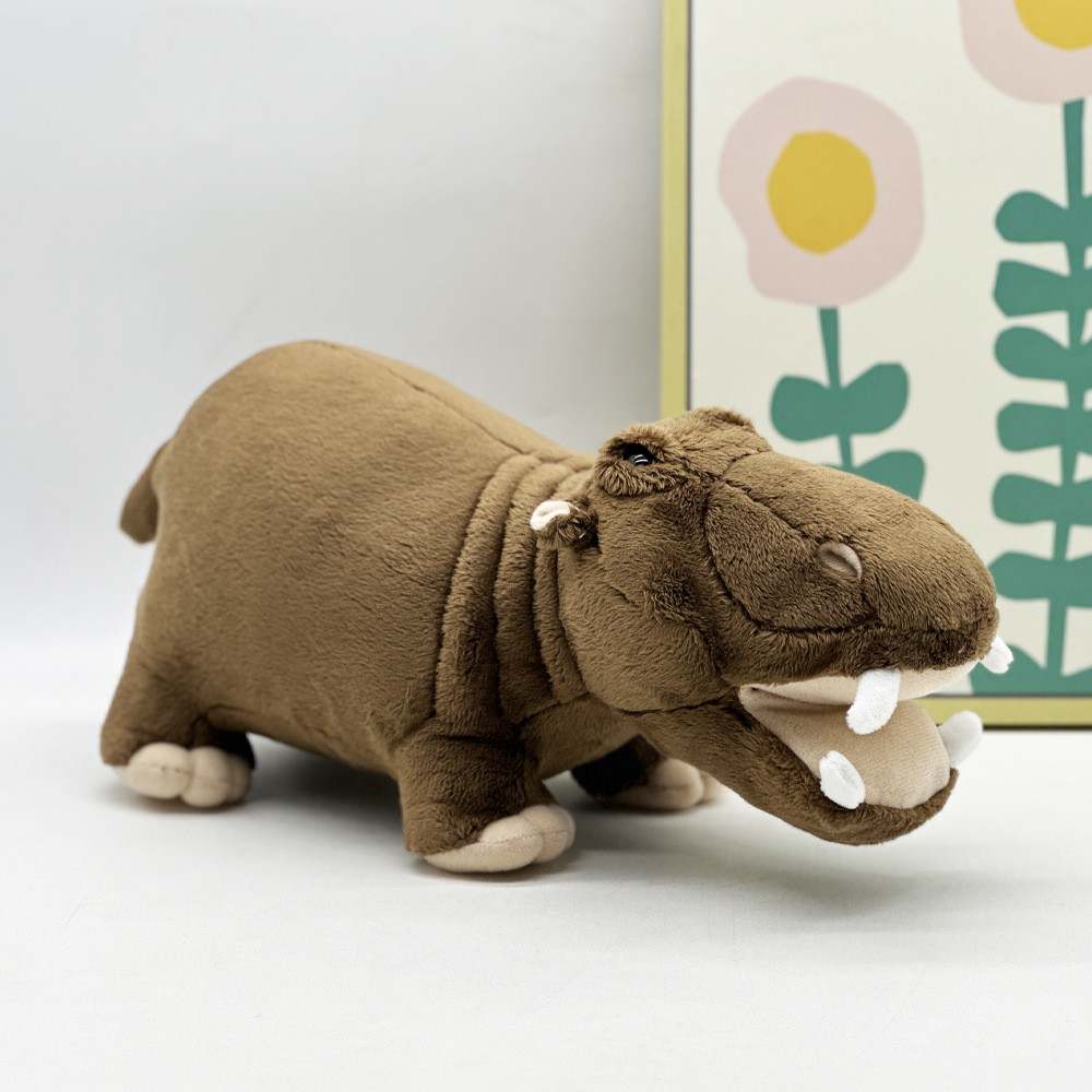 Moo Deng Hippo Plush Doll Soft Stuffed Toys Birthday Gifts for ...