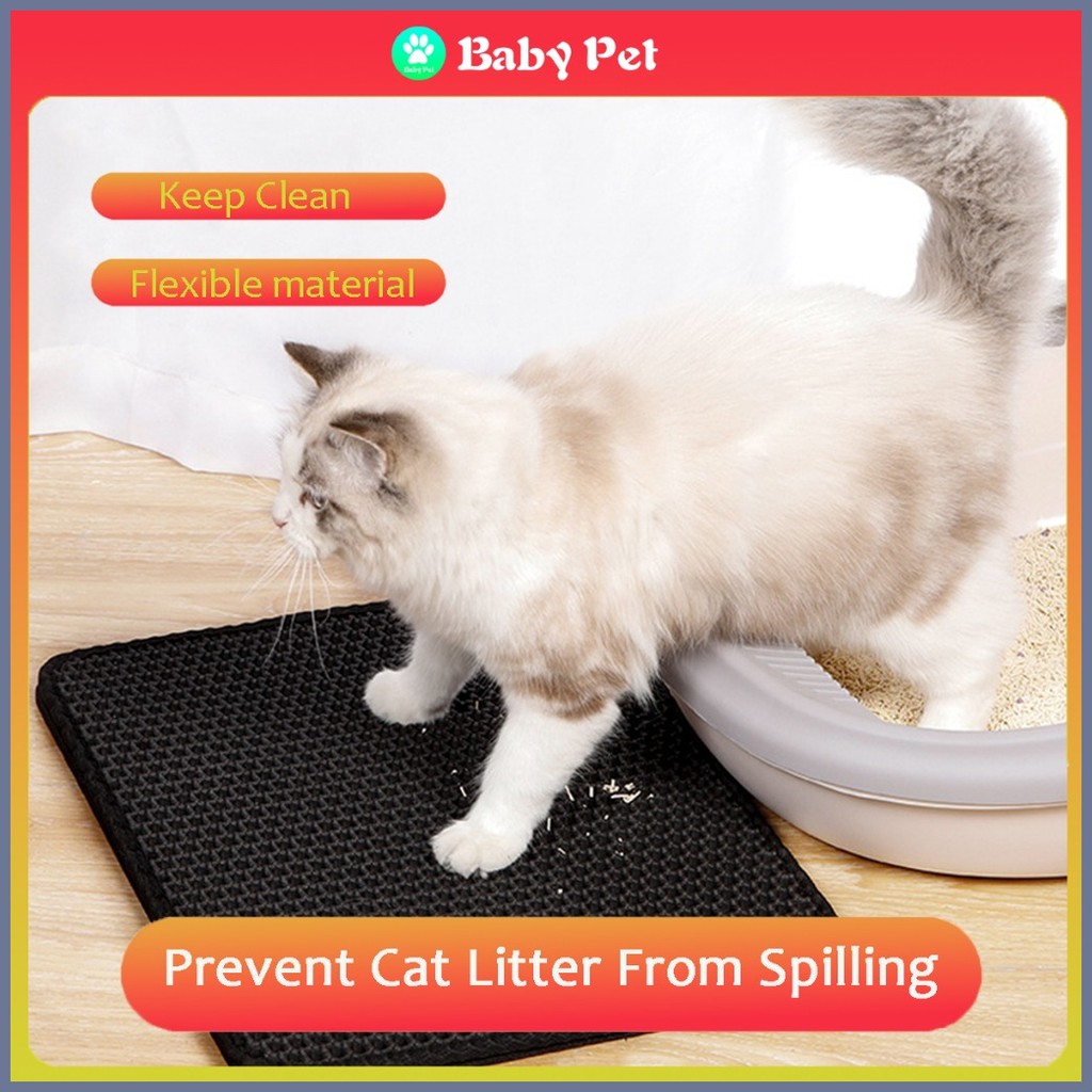Eva Foam Material Double Layer Eva Cat Litter Mat Anti-Bring out Pet ...