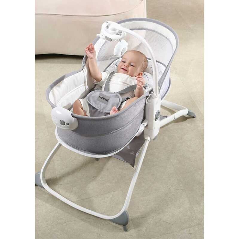 Akeeva Newborn To Toddler 5 In 1 Sidebed Crib Seat (Uni-Cot) | Shopee ...