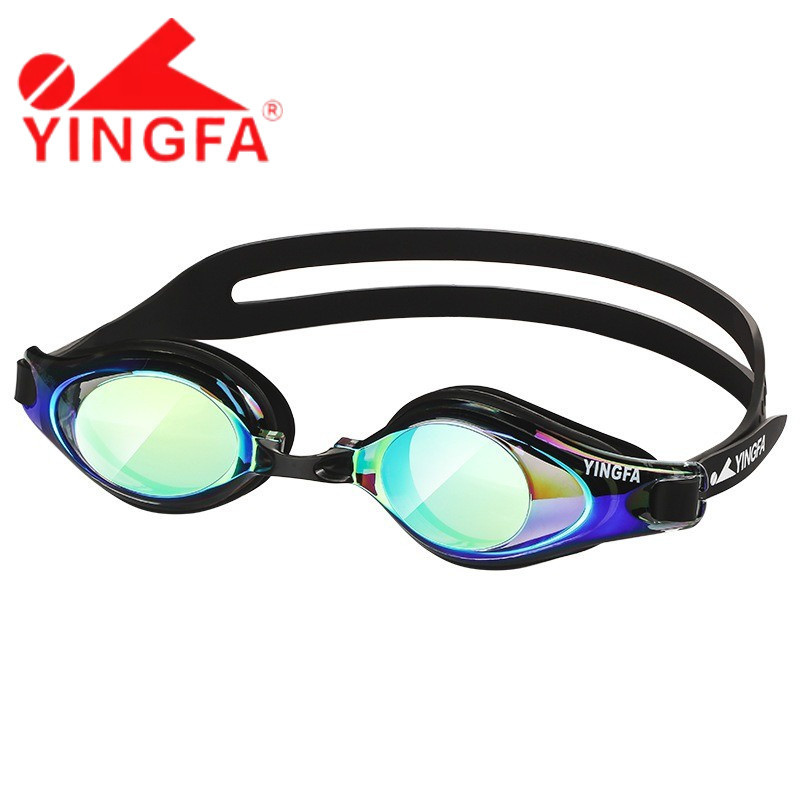 ♞Yingfa Professional Waterproof Swimming Goggles Anti-fog Swim Glasses ...