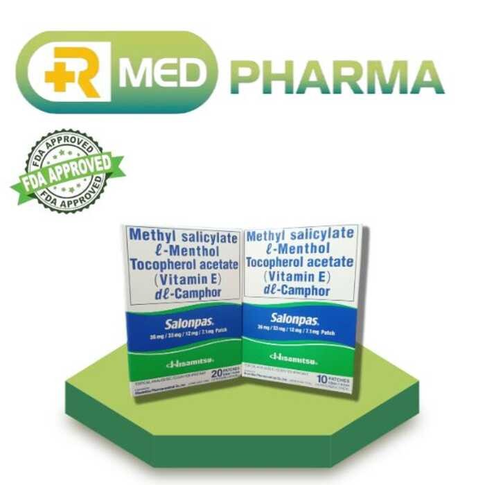 SALONPAS (Hisamitsu) Heat Patches For Arthritis, Back, Joint And Muscle ...