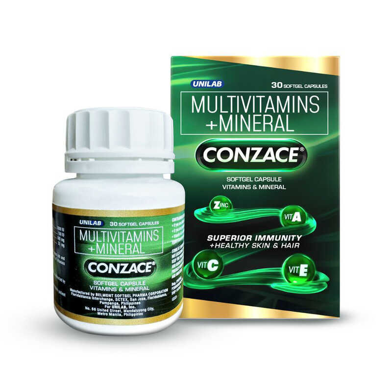 Conzace Unilab Multis 30S Bottle (For Strong Immunity + Healthy Skin ...