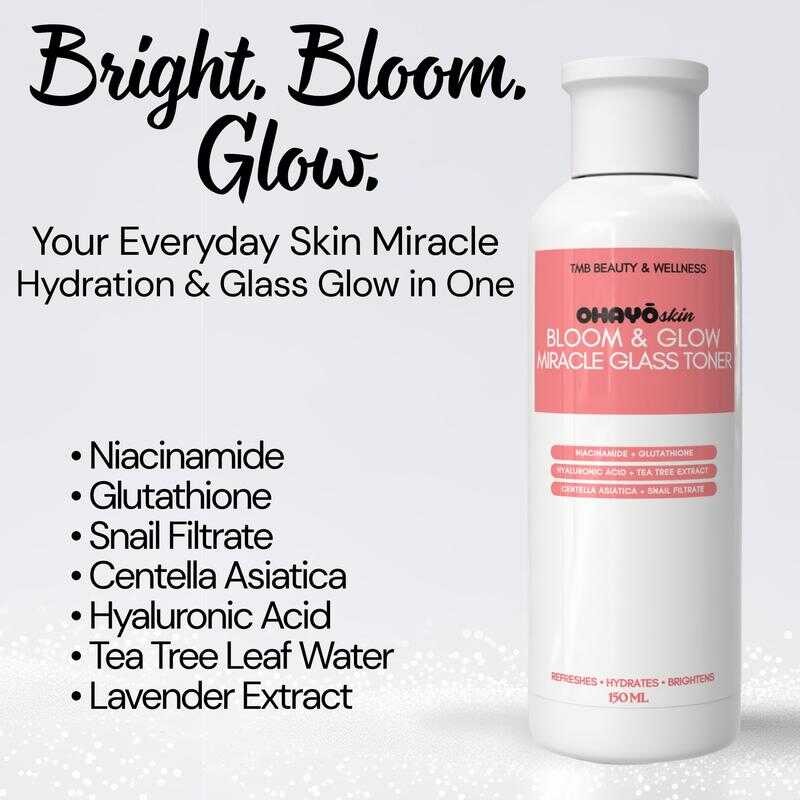 Bloom & Glow 15X Whitening Toner - Anti-Aging Toner - Glowing Skin ...