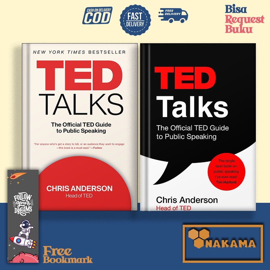 Ted Talks: The Official TED Guide to Public Speaking by Chris Anderson ...
