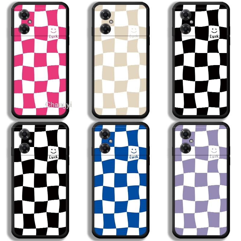 Creative Black White chessboard Shockproof Case Compatible for Redmi ...