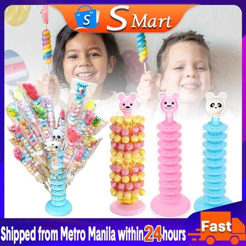 【In Stock】10 Layer Circular Lollipop Stand Porous Display Brackets ...