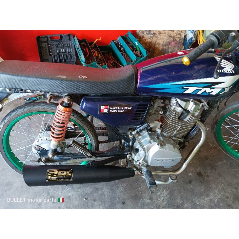 TMX 125 ALPHA STOCK POWER PIPE/LIKE CHICKEN PIPE AND APIDO PIPE(MADE IN ...