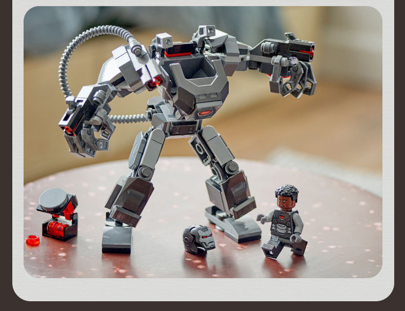 Marvel Series Superhero War Machine Mecha Assembly Model Boy Gift ...