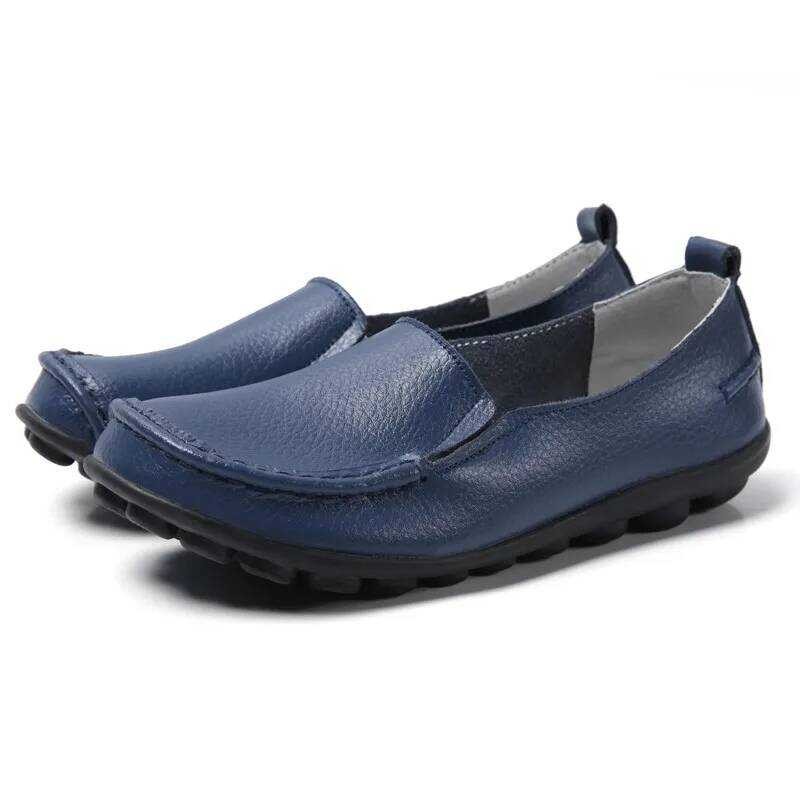 Trend COD Flats Genuine Leather Fashion Footwear Shoe Moccasins Women ...
