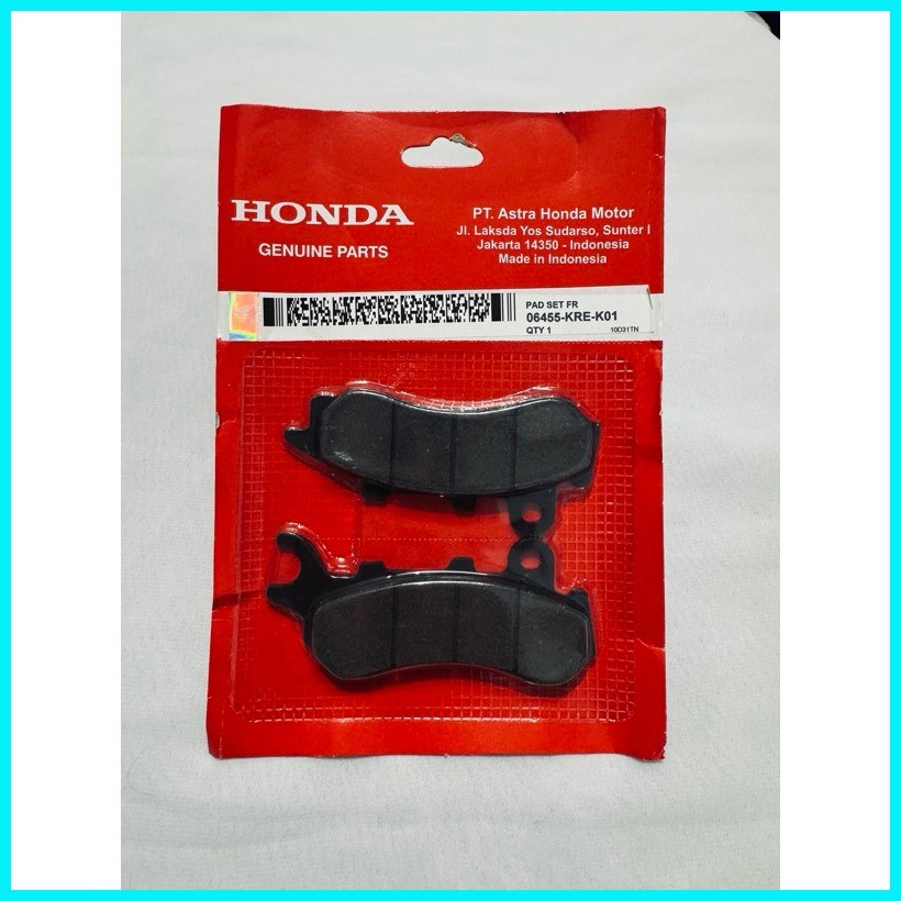 PCX 160 HONDA PCX 160 CBS BRAKE PAD (NON ABS) GENUINE | Shopee Philippines