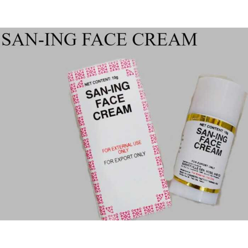 San-Ing Face 10G Sulfur Cream Saning 15A | Shopee Philippines