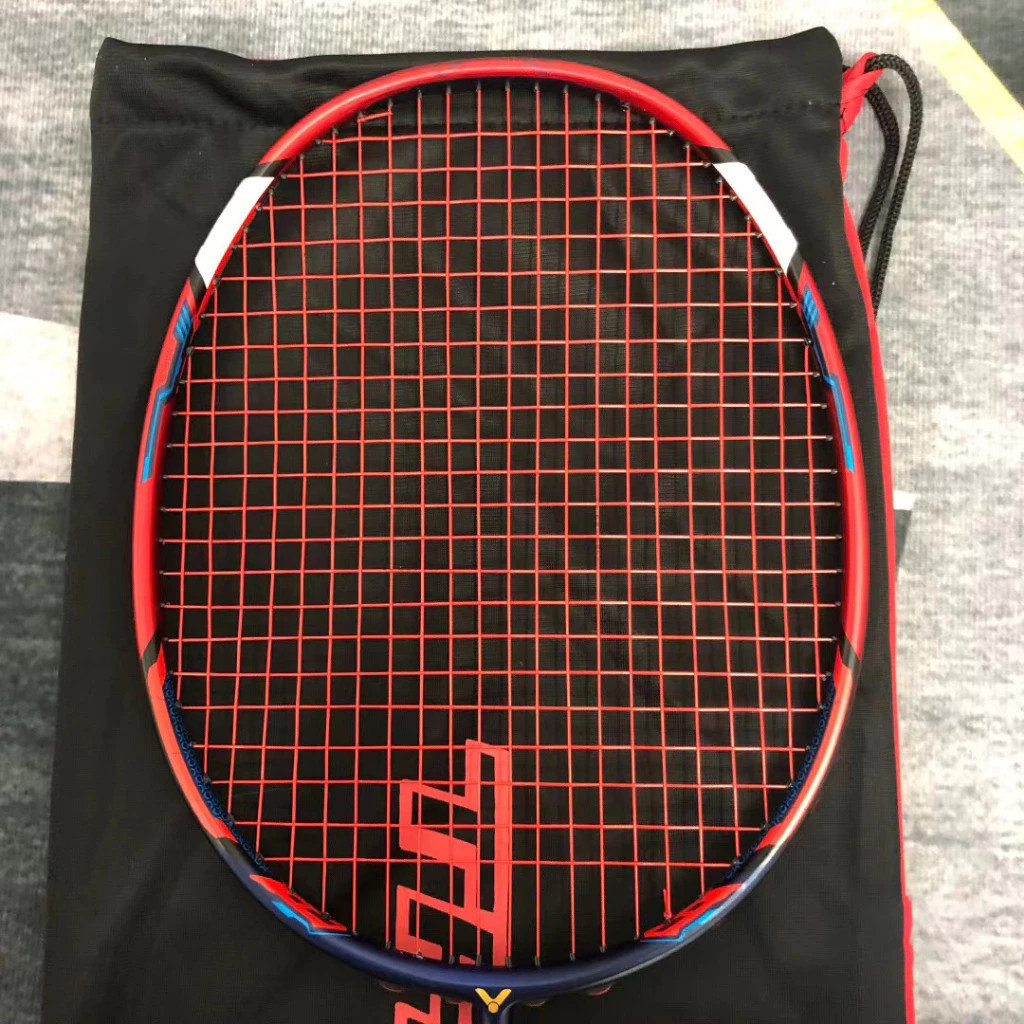 Victor Max 32 Lbs SPIDER MAN Joint Badminton Racket Super Light 100% ...