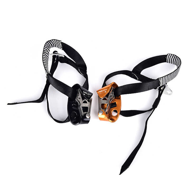 VON 1Pc Right/Left Foot Ascender Riser Rock Climbing Mountaineering ...