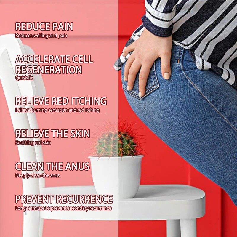 South Moon Hemorrhoid Ointment Relieve Pain Treatment Anal Fissure Anal ...