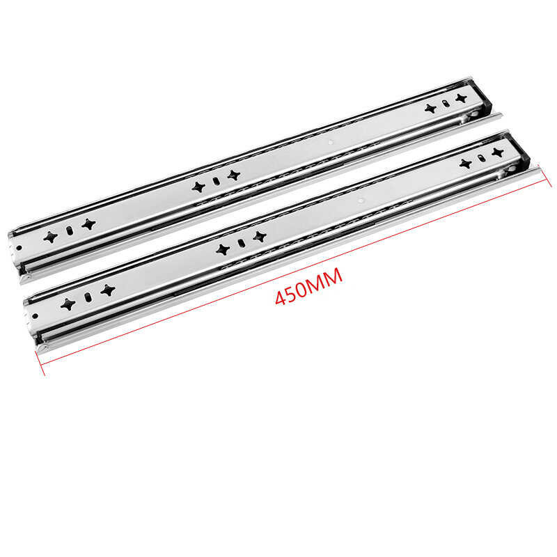 Heavy Duty 53Mm ∢ Drawer Slide Rails Load Capacity Rail 260Lb Ball ...
