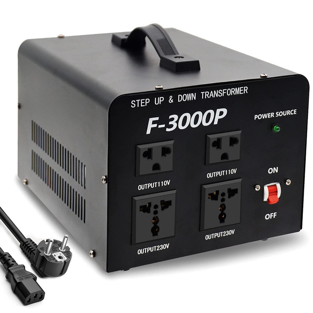 3000W/5000W High Power Voltage Converter 110V to 220V Step Up & Down ...
