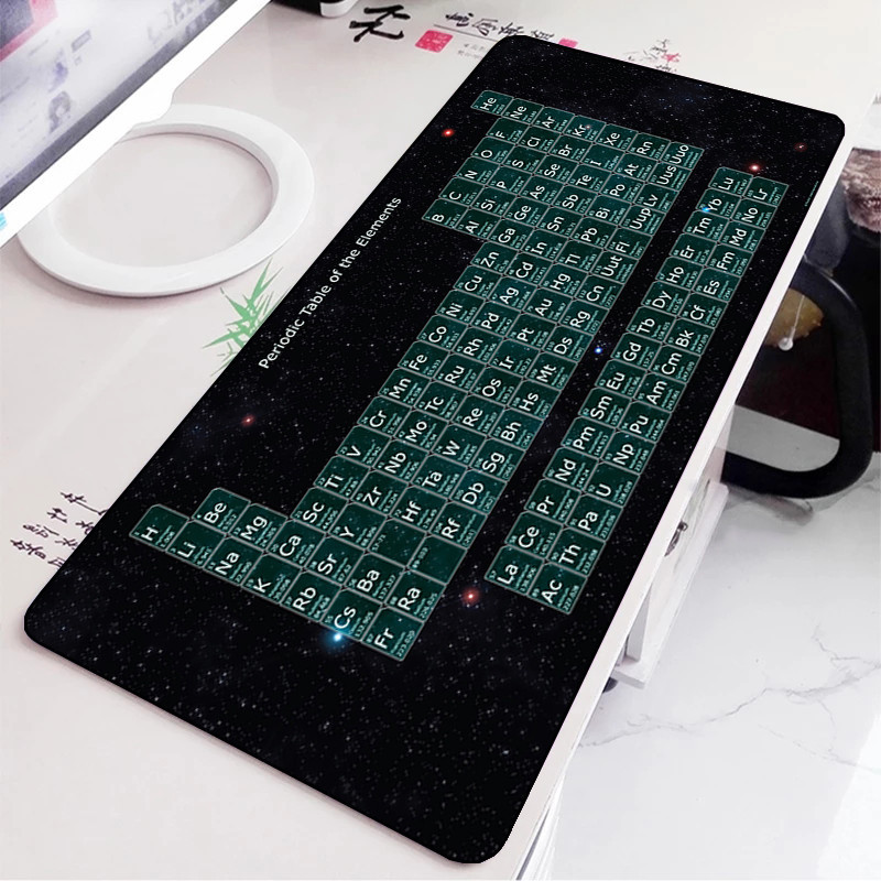 Periodic Table of the Elements Gaming Mouse Pad Large Kawaii Mousepad ...