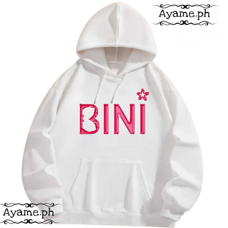 Bini verse blooms hoodie jacket unisex para sa mga kababaihan na ...