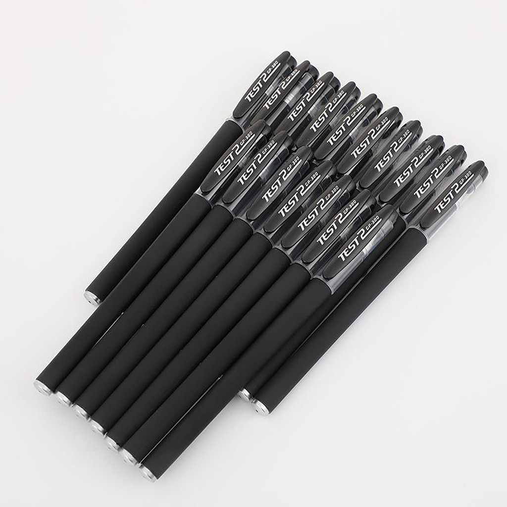 50 Pcs 0.5mm Test Brand Pens Ballpoint Pens Black Replaceable With ...