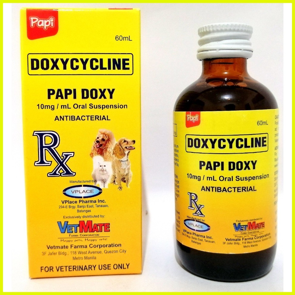 ۩ Papi Doxy Anti Bacterial Doxycycline (60ml) | Shopee Philippines