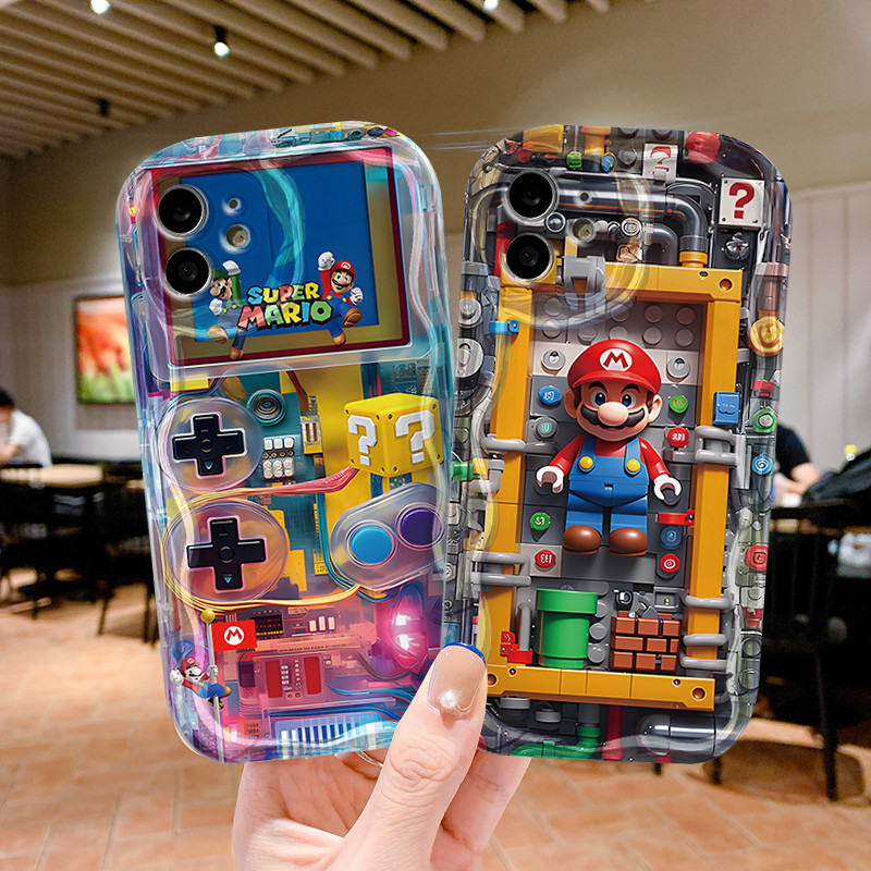 Cartoon Super Mario Phone Case Compatible For VIVO 1901 1902 1904 1906 ...