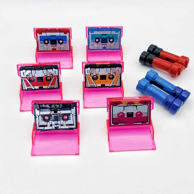 THF Transformation Six Tape Troop G1 Mindwipe Rumble Frenzy Ravage ...