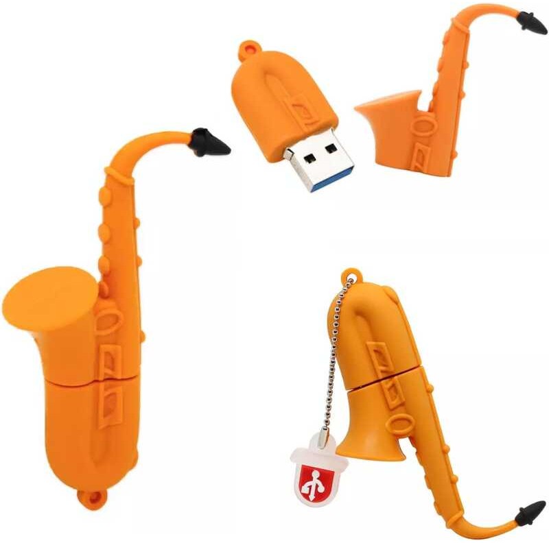 Zip 16 GB Thumb Saxophone - Sax USB Drive (16 GB, Saxophone ...