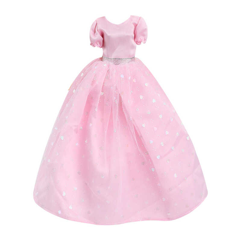 5 NK 1 Pcs For Wedding For Garden Party Pink Princess Doll Dress 1/6 ...
