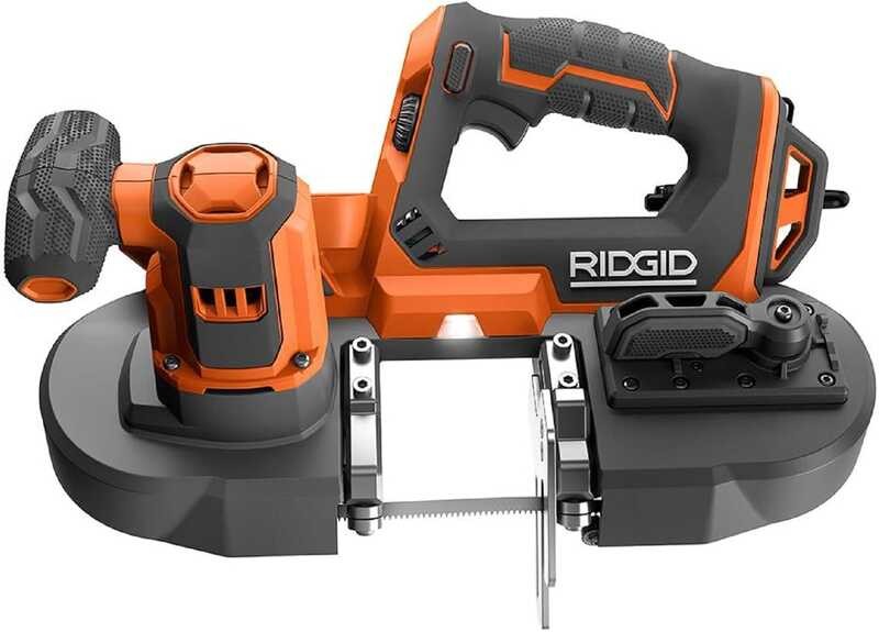 18-Volt Compact RIDGID Band Saw R8604B - Tool Only GENUINE, Orange ...