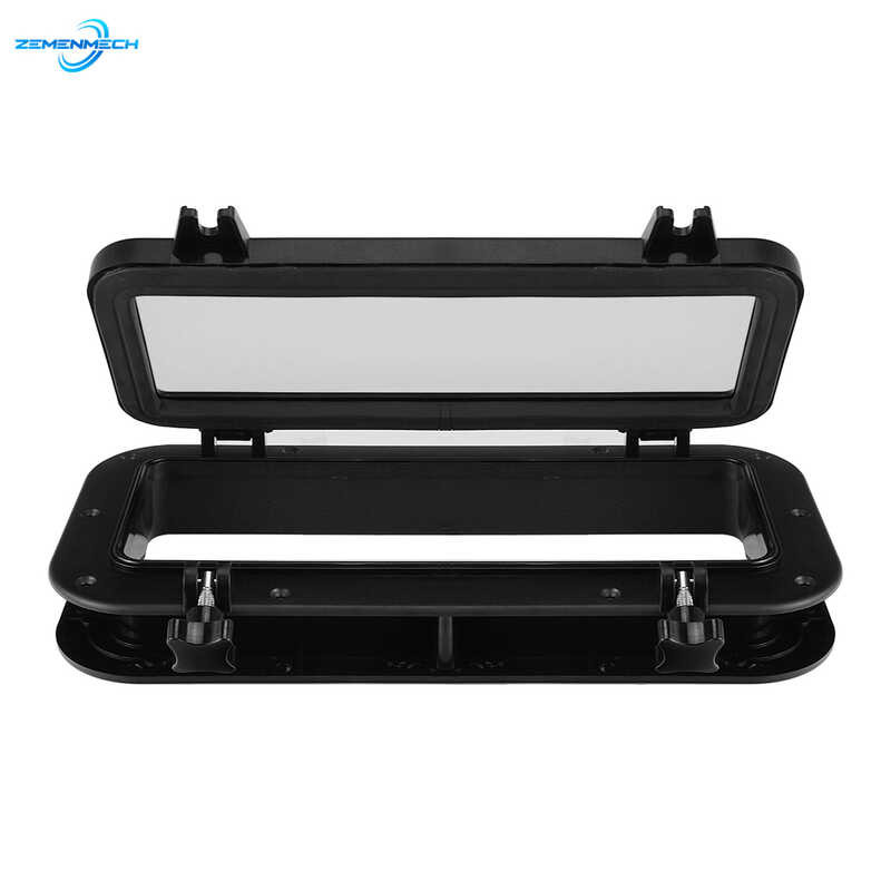 Marine 、 Boat Yacht RV Porthole ABS Plastic Rectangular Hatches Lights ...