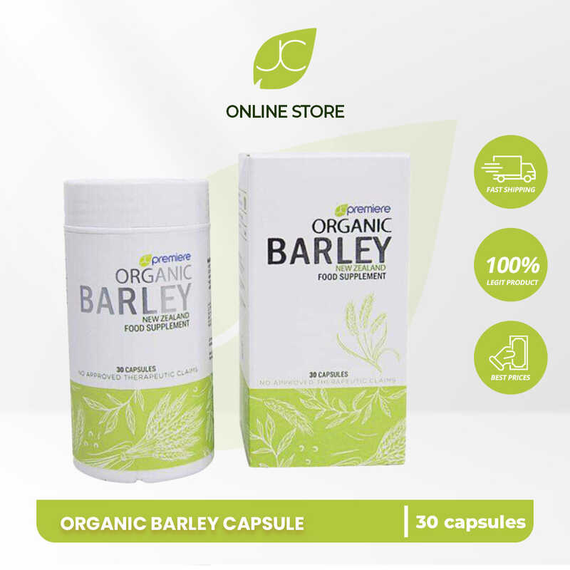 New JC ORGANIC BARLEY CAPSULE (New Zealand) 30 CAPS [UNK] 100% ...