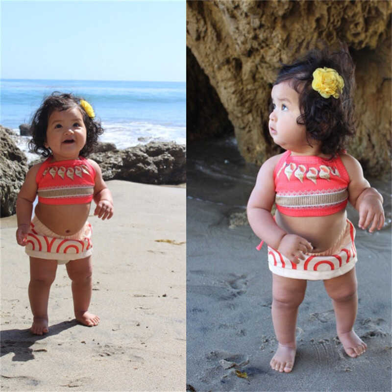 Princess Moana Φ Cosplay Kostum Para Sa Mga Bata Damit Vaiana · Birthday Infant Backless Moana ...