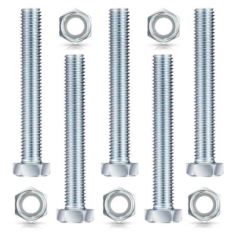 5-piece set Blulu of Grade 2 scissor bolts, suitable for rotating ...