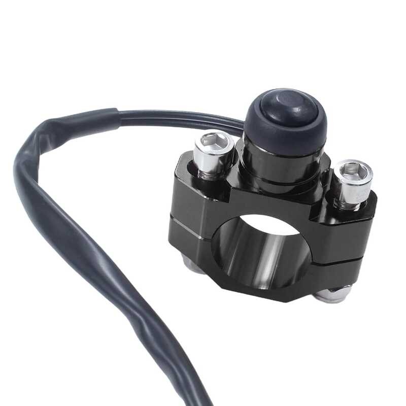 Motorcycle Universal Adsspro CNC Aluminum Engine Stop Start Kill Switch ...