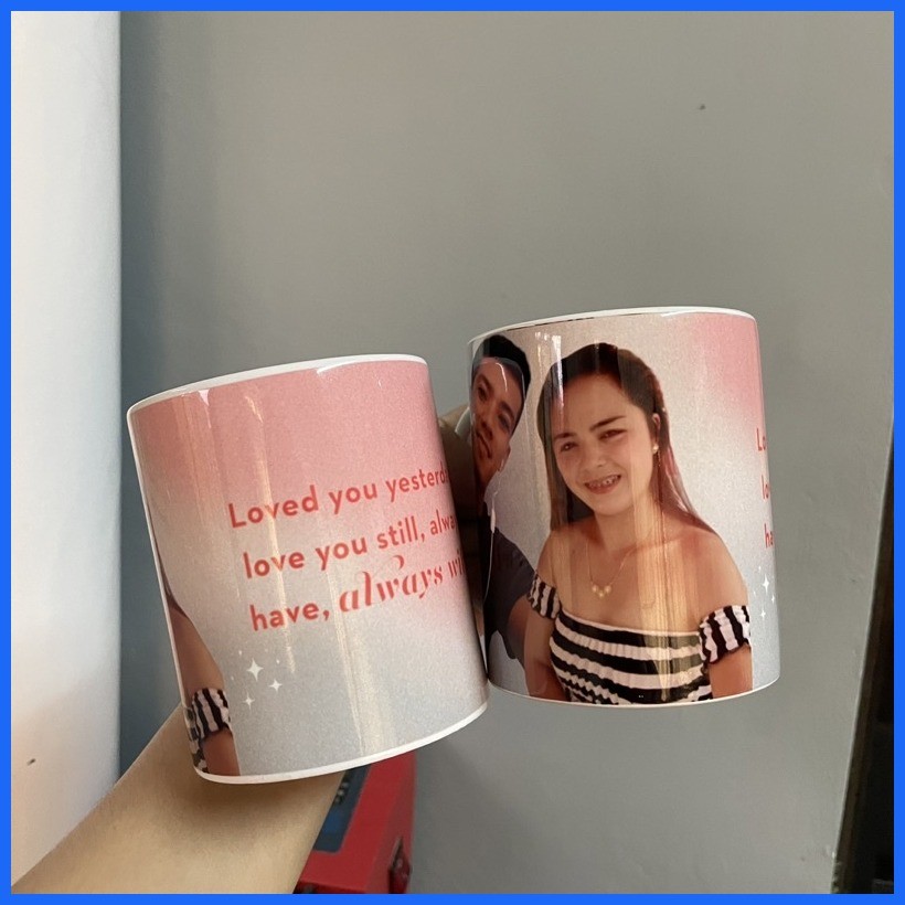Customized/Personalized Ceramic White Mug 11 oz | Shopee Philippines