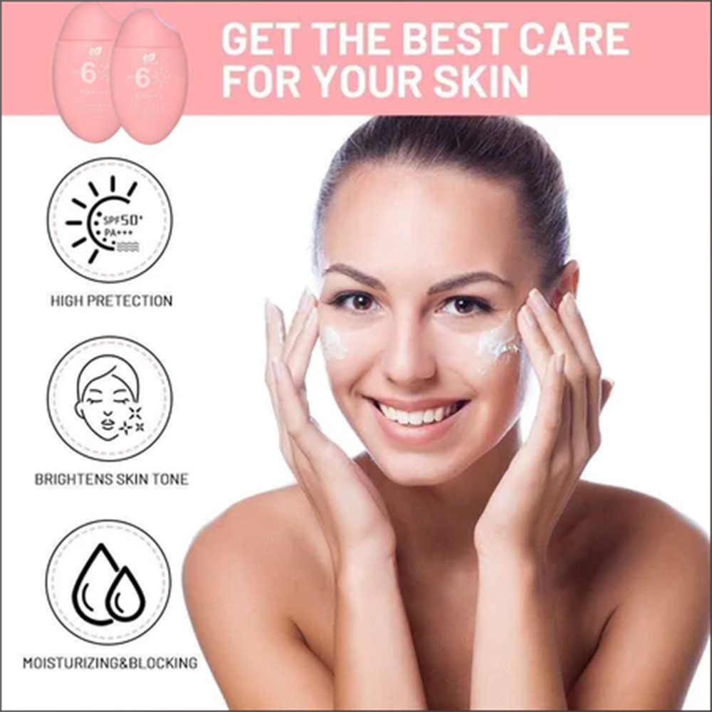 VELLSAR whitening sunscreen SPF 60 PA+++ light sunscreen brightens skin ...