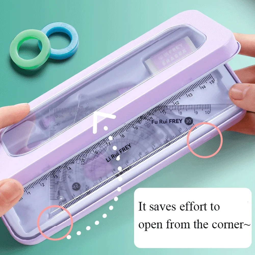 Geometry Compasses Triangle Ruler Ruler Protractor Exam Drawing Math ...