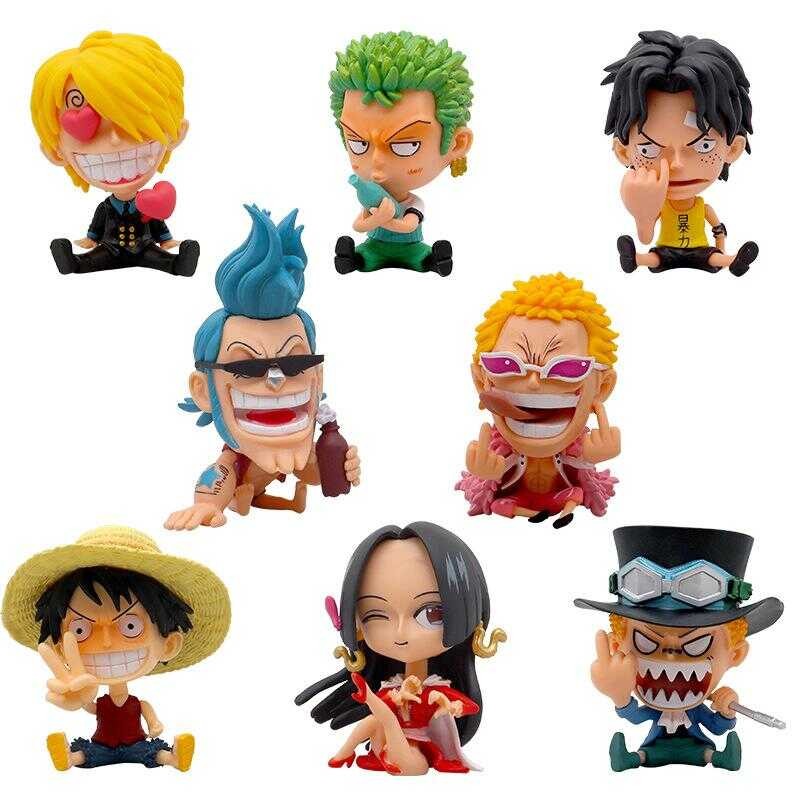 Hey Anime-Chibi Nami,Robin,Chopper,Zoro,Boa,Luffy,Sanji,Brook Chibi ...