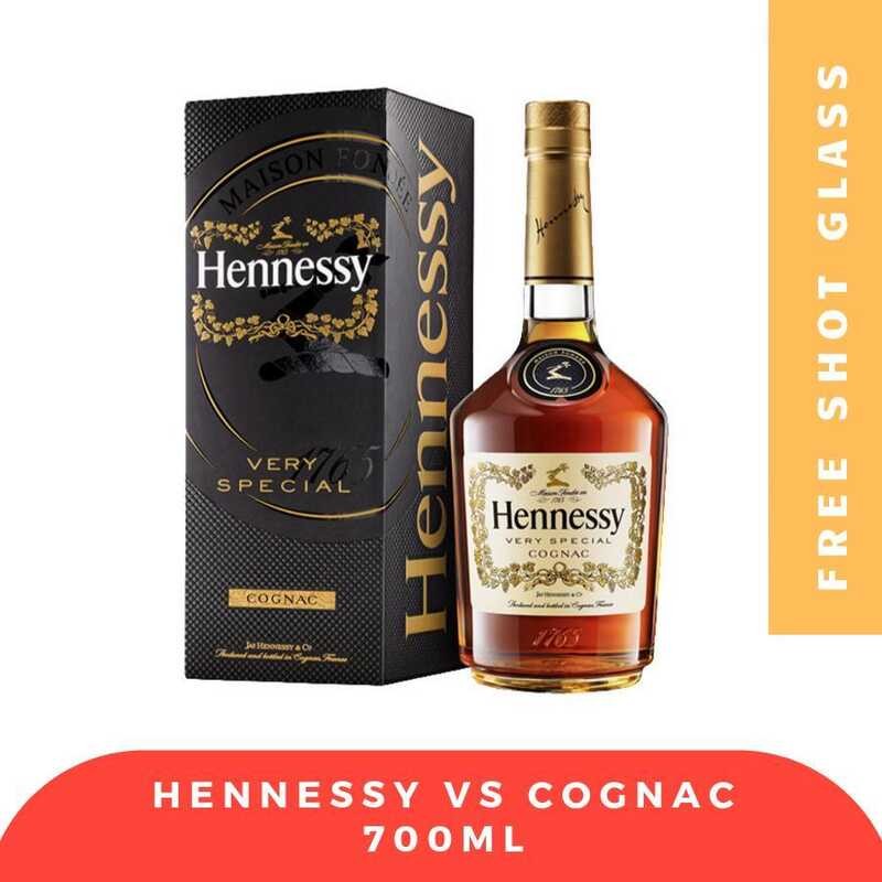 Hennessy VS Cognac 700Ml FREE Shot Glass De7 Bb3 | Shopee Philippines