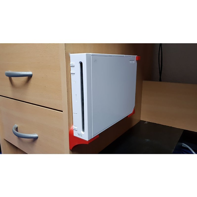 Nintendo Wii Console Stand Holder 3D Print Wall Mount - N3D | Shopee ...