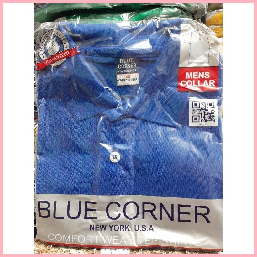 Blue Corner Colored Polo for men! Xsmall to 2XL! | Shopee Philippines