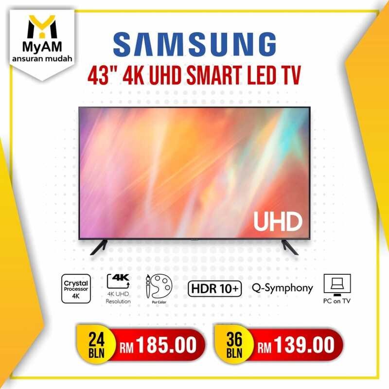 [Installment Plan] Easy Installments Samsung 43 Inch 4K UHD Smart LED ...