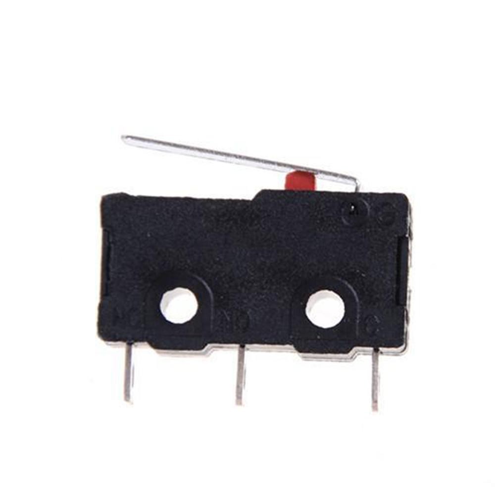 10Pcs Mini Micro Switch 3-Pin SPDT NO/NC 5A 125/250V~ 10T85μ Limit ...