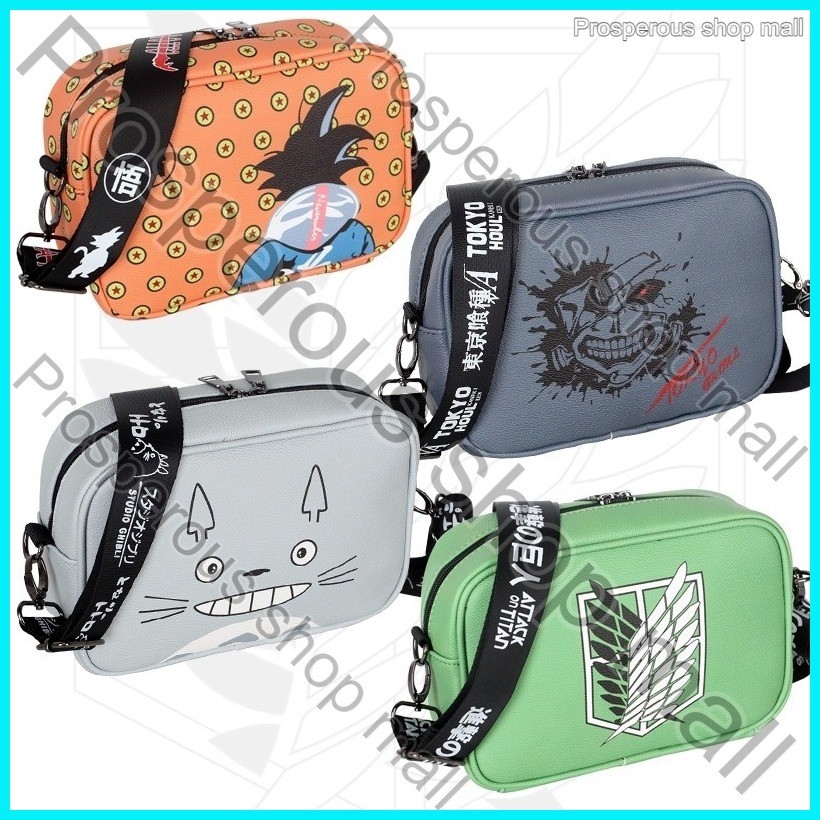 one piece anime bag anime sling bag Chopper attack on titan demon ...