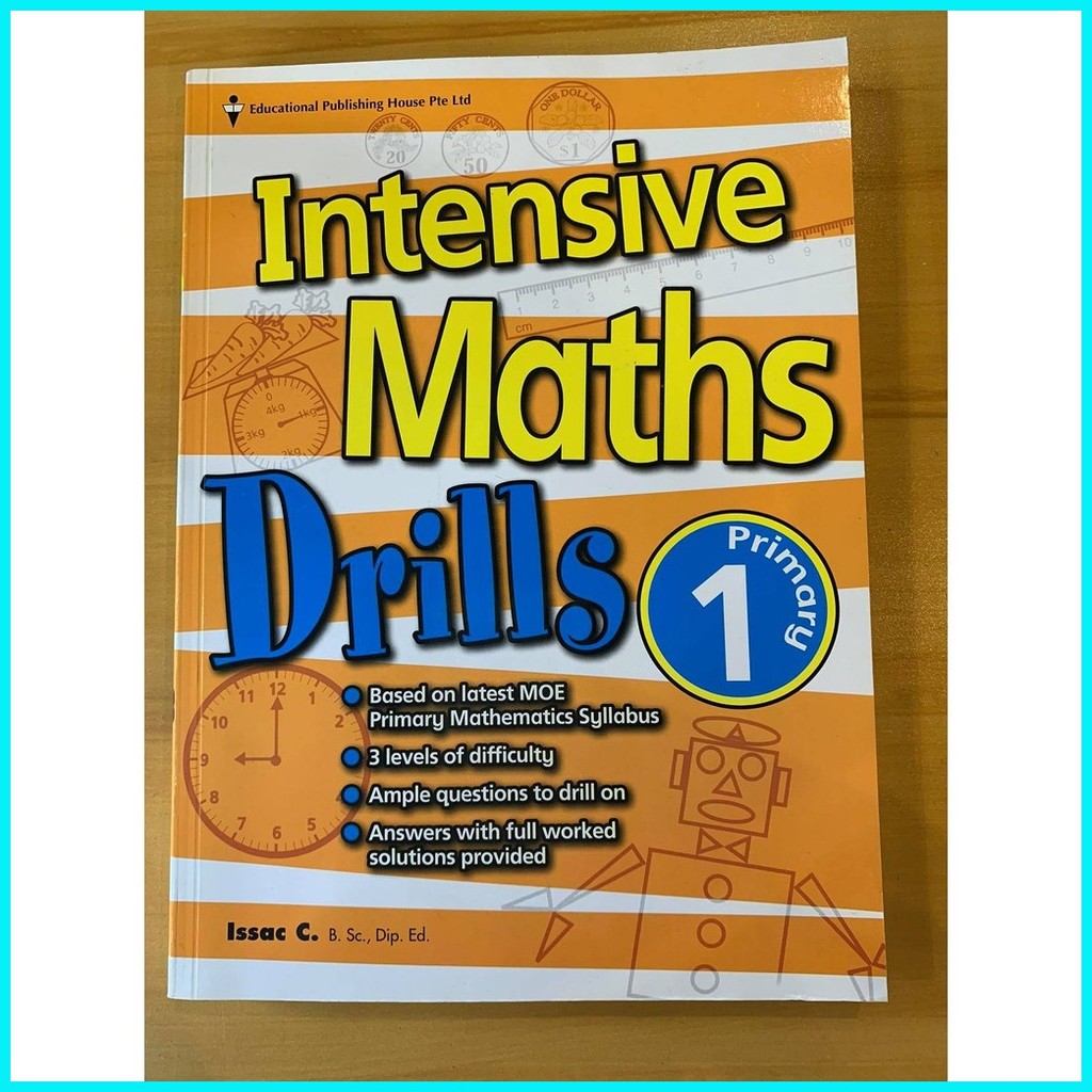 Intensive Math Drills Grade 1-6 Singapore Math | Shopee Philippines