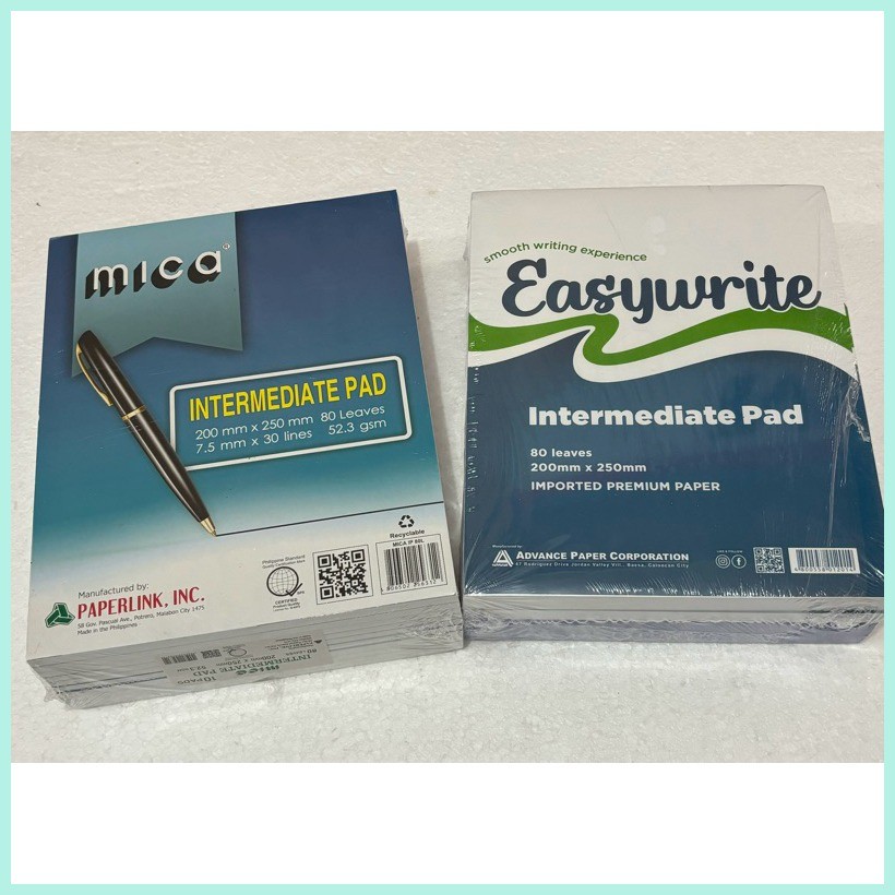 Intermediate pad paper 10pcs per ream | Shopee Philippines