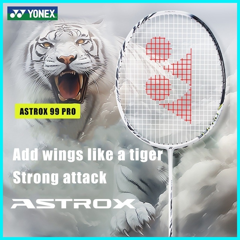 Yonex Astrox 99 Pro White Tiger 5U/G5 80g 26LBS Yonex Isometric Single ...